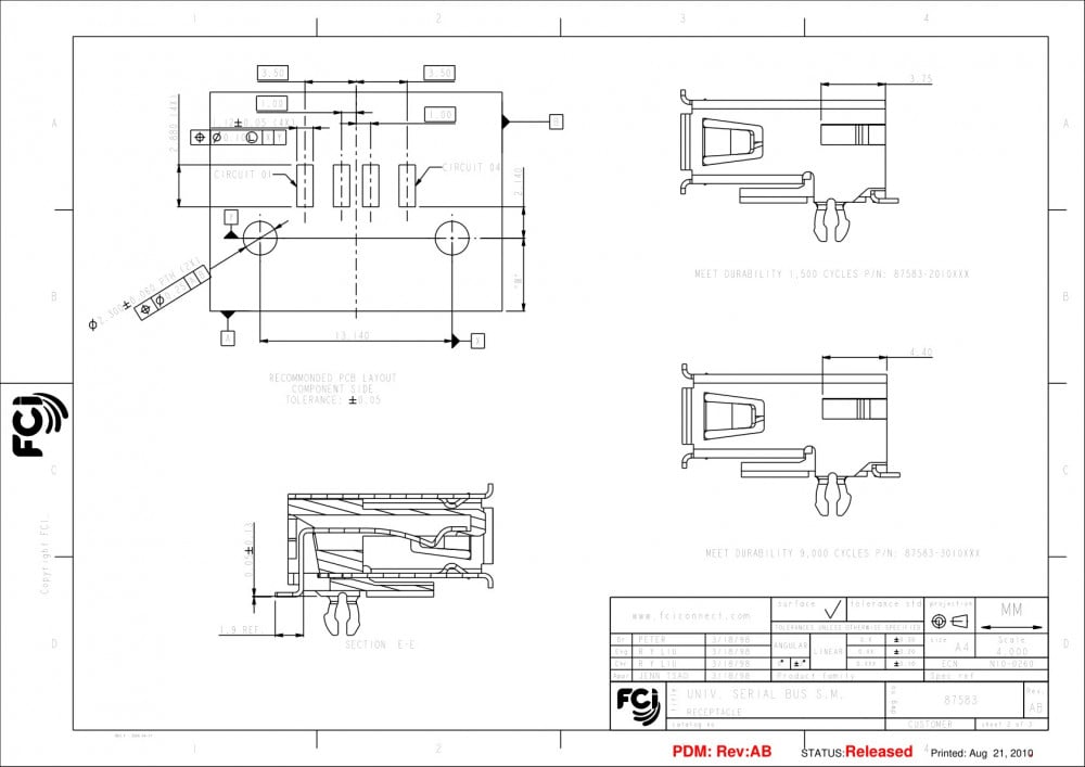 Amphenol 87583 drawing page 2