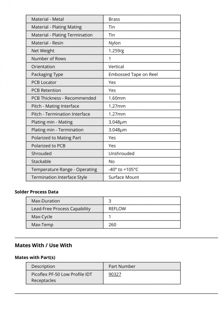 MOLEX 908140226 document page 3
