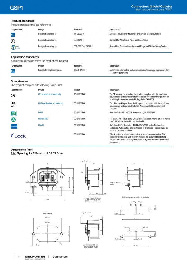 GSP1.9401.1 datasheet page 2