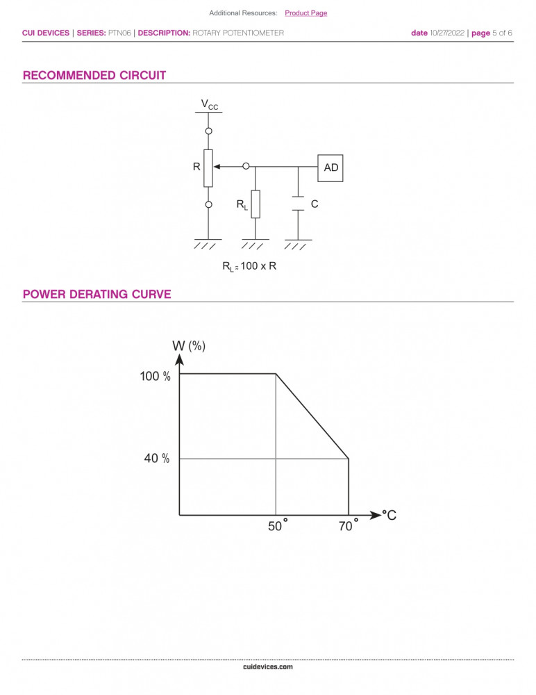 PTN06-E25CB20 datasheet page 5