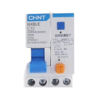 CHINT NXBLE-40 1P+N C40 0.03A 4.5kA Miniature Residual Current Circuit Breaker