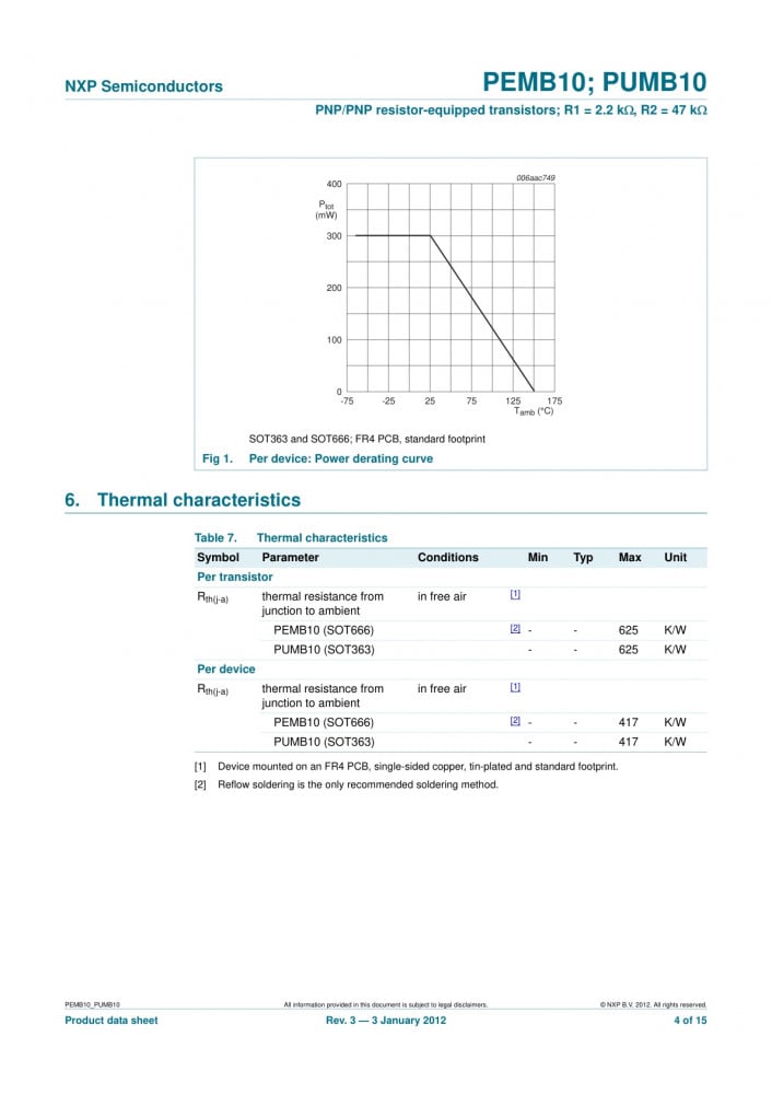 PUMB10 datasheet page 5
