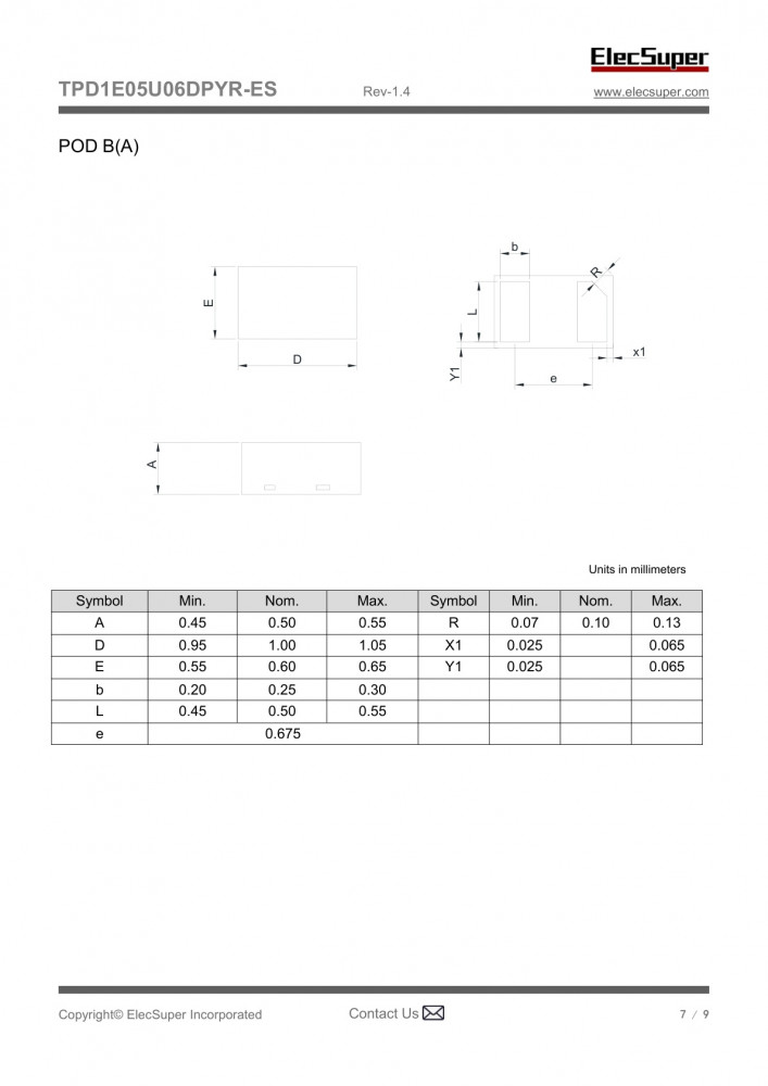 TPD1E05U06DPYR-ES datasheet page 7