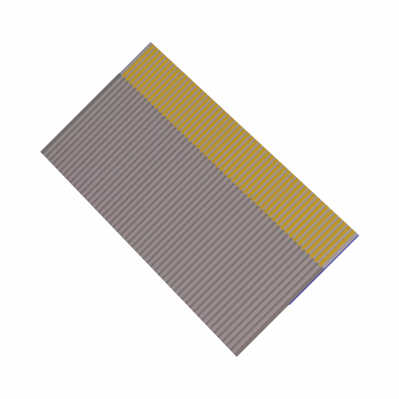 0.50mm Pitch Premo-Flex FFC Jumper, Same Side Contacts (Type A), 76.00mm Cable Length, Gold (Au) Plating, 51 Circuits for sale