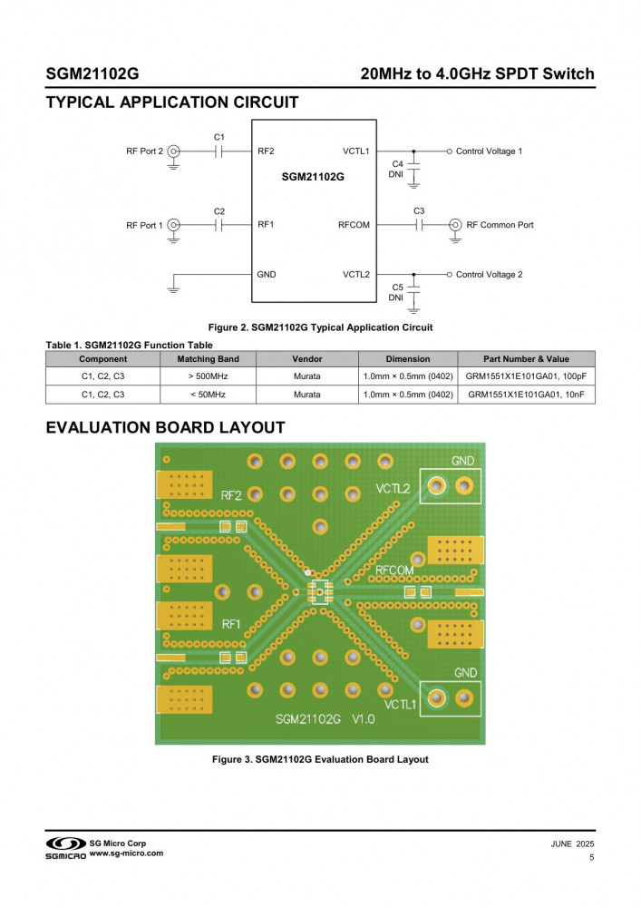 SGM21102G datasheet page 5