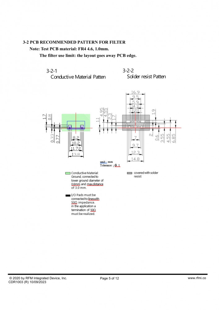 CDR1003 technical document page 5