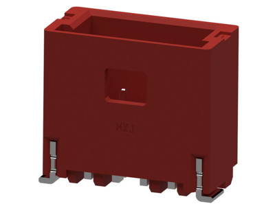 1.00mm Pitch, Pico-Clasp PCB Header, Single Row, Vertical, Surface Mount, Tin Plated, Friction Lock, 3 Circuits, Red for sale