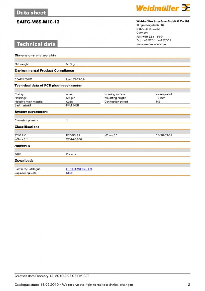 SAIFG-M8S-M10-13 technical document page 2