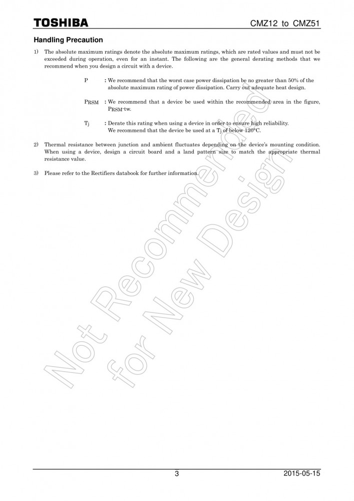 CMZ27 datasheet page 3