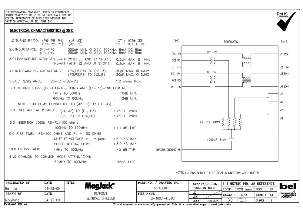 SI-46001-F drawing page 2
