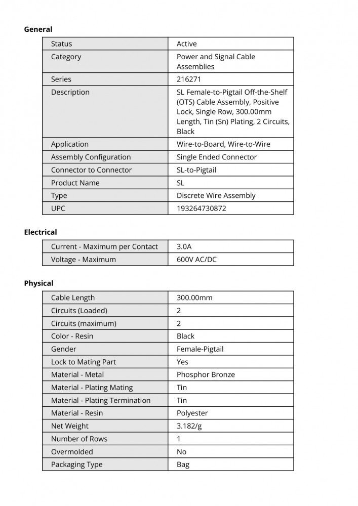 Product document page 2