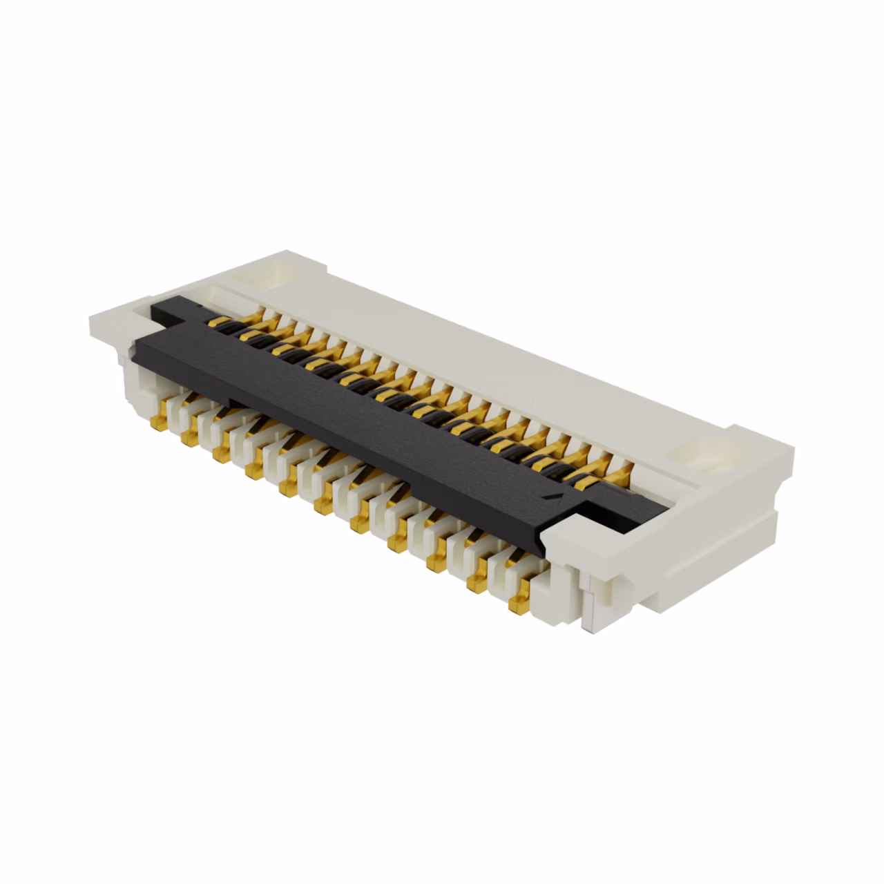 Easy-On FPC Connector, 0.25mm Pitch, 1.00mm Mated Height, Right-Angle, Surface Mount, Bottom Contact Style, 21 Circuits, Halogen-Free, 3000 Pieces per Reel for sale