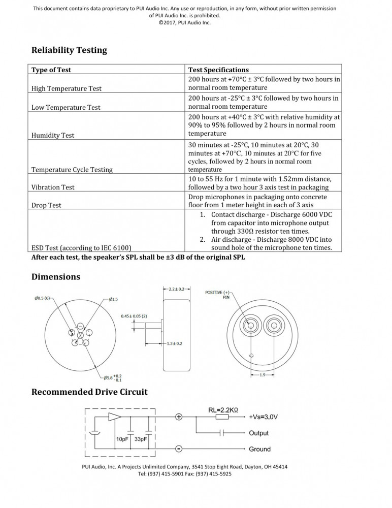 ROM-2235P-HD-R datasheet page 3