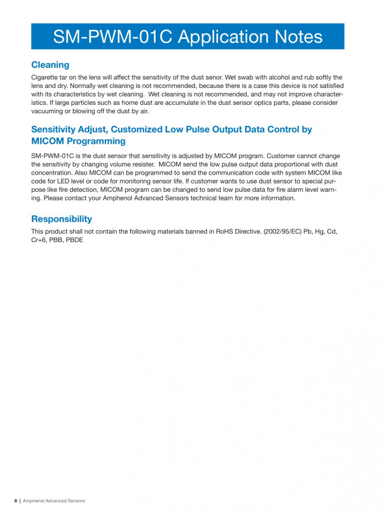 SM-PWM-01C technical document page 8