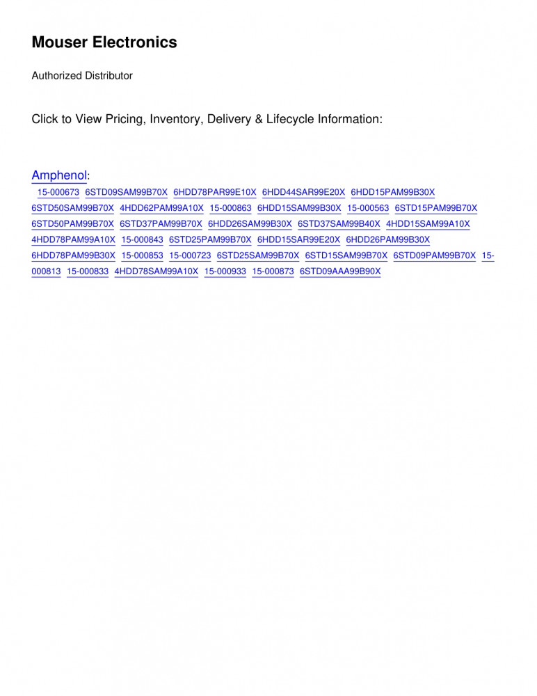 CONEC D-Sub IP67 adapter technical document, page 2