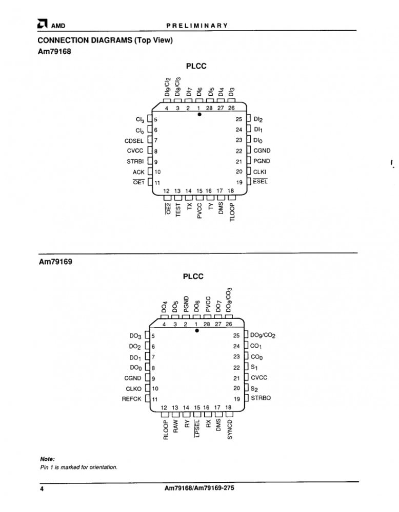 AM79169 datasheet page 4