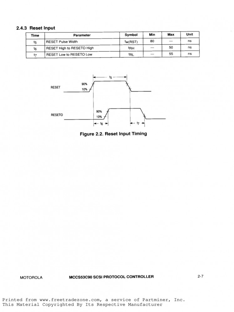 MC68SEC000FU20B1 datasheet page 7