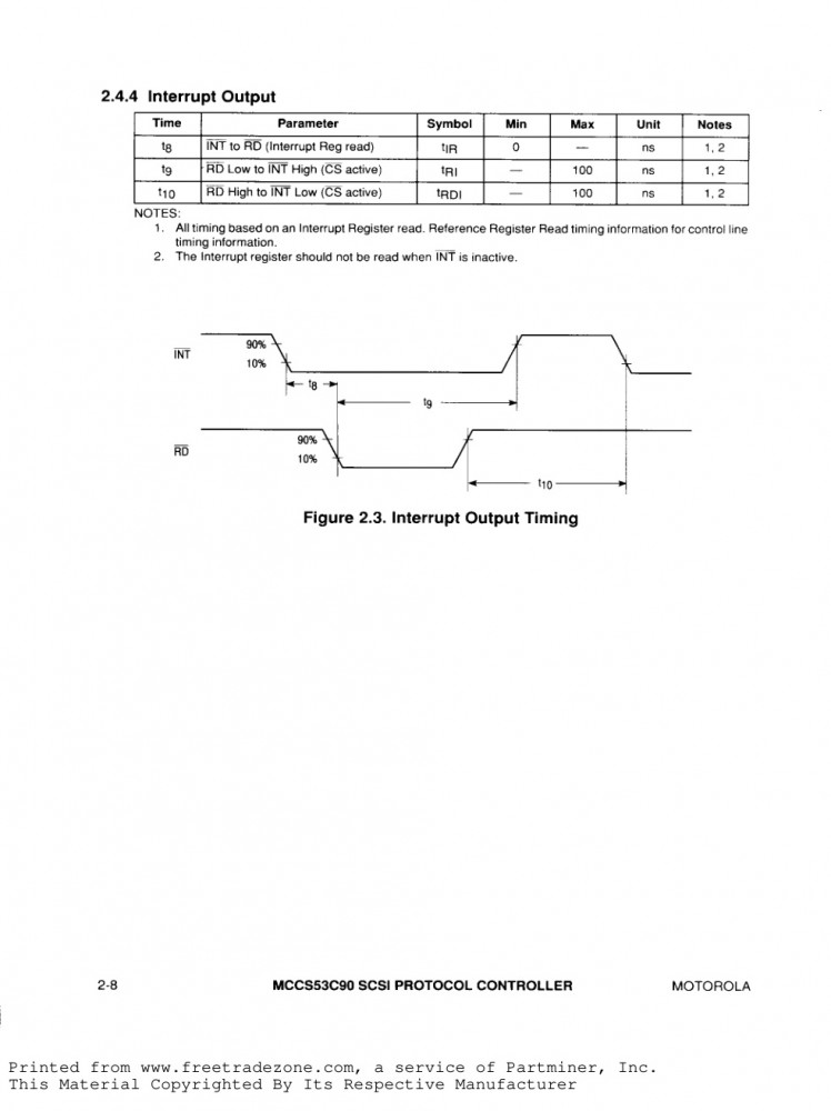 MC68SEC000FU20B1 datasheet page 8