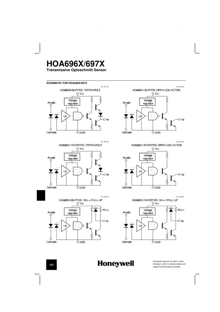 Honeywell HOA6971-N51 datasheet page 5
