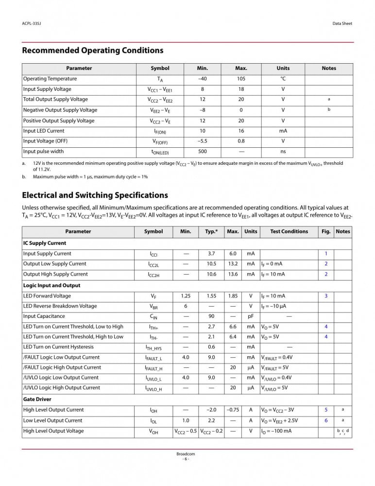 ACPL-335J datasheet page 6