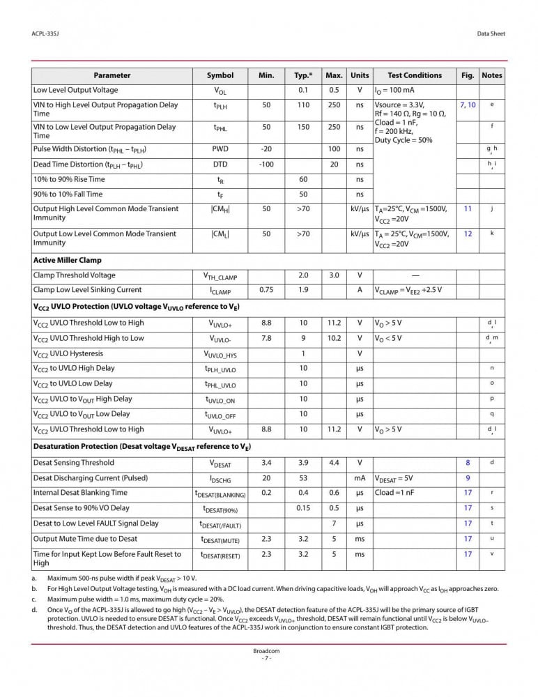 ACPL-335J datasheet page 7