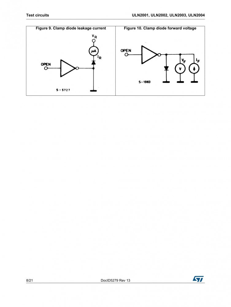 ULN2002A datasheet page 8
