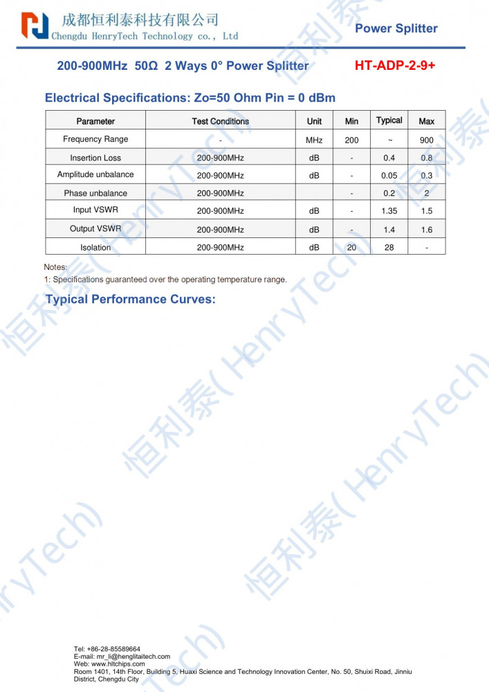 HT-ADP-2-9+ technical document page 2