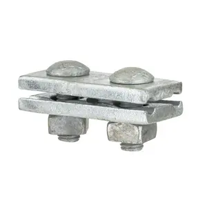 Guy Clamp, 2-Bolt, 1/4in to 7/16in Strand Size for sale