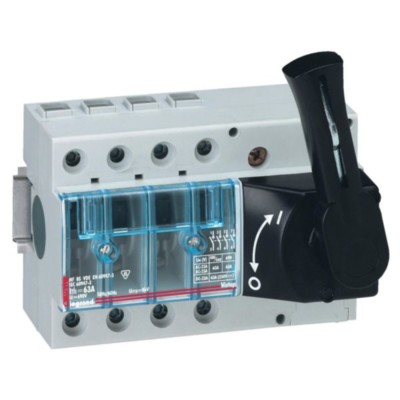 Vistop isolating switch 4 poles 160A with black front handle for sale