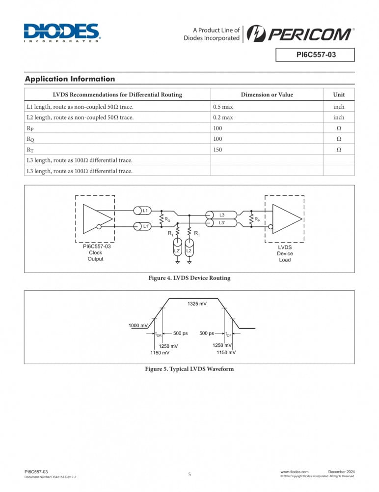 PI6C557-03LEX datasheet page 5