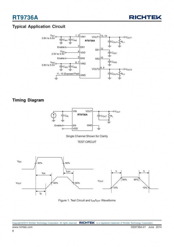 RT9736A datasheet page 6