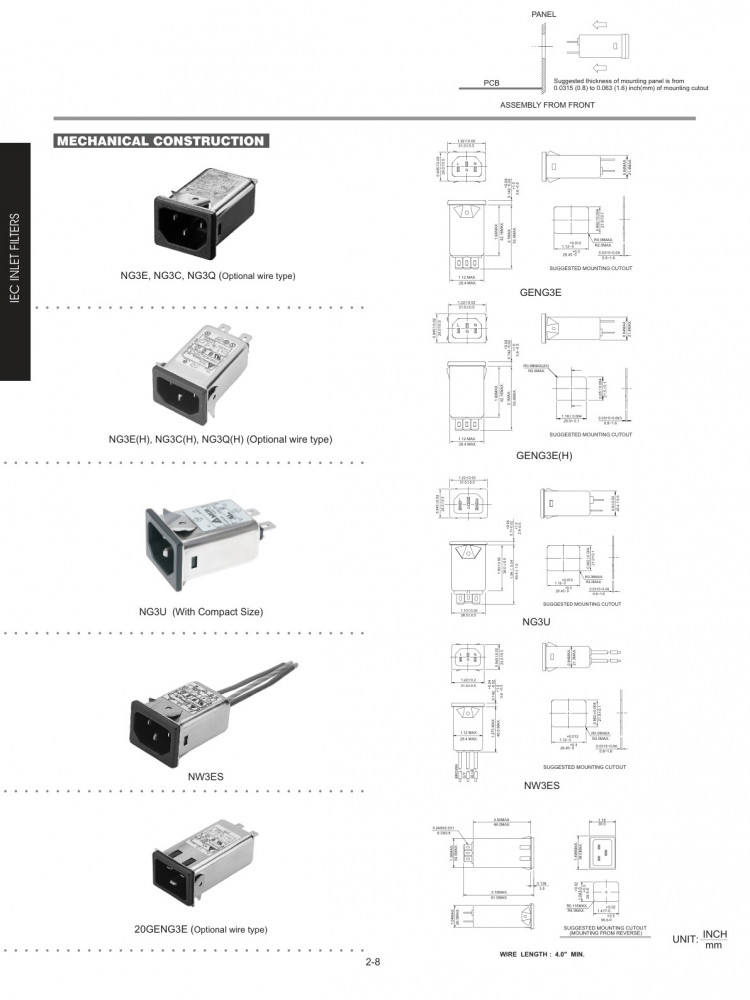 DELTA 03GENG3E datasheet page 2