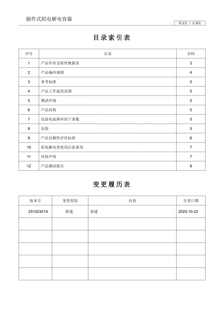 HRK CD288 specification page 2