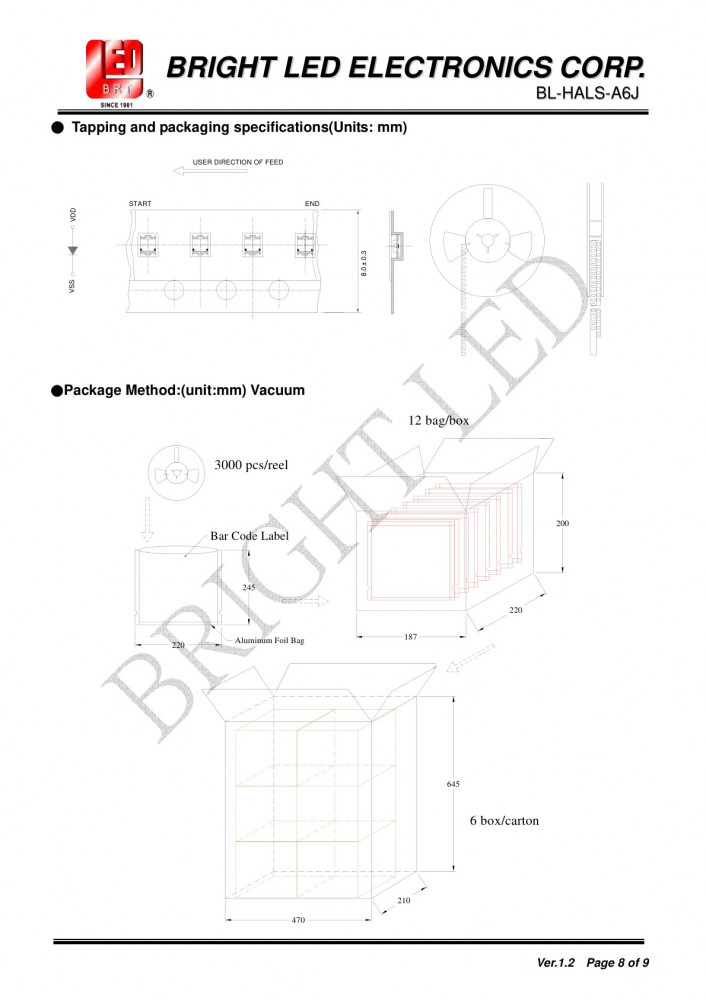 BL-HALS-A6J datasheet page 8
