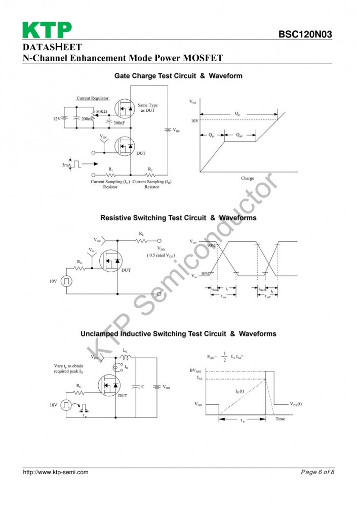 BSC120N03 datasheet page 6