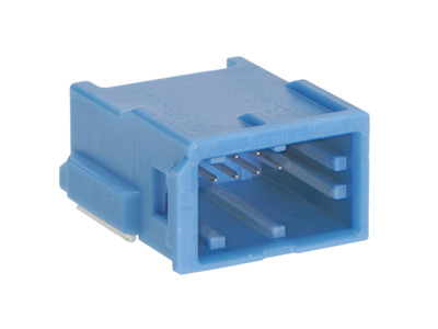 ConnTAK50 Header, Dual Row, Right-Angle, Surface Mount, 12 Circuits, Key B, Natural