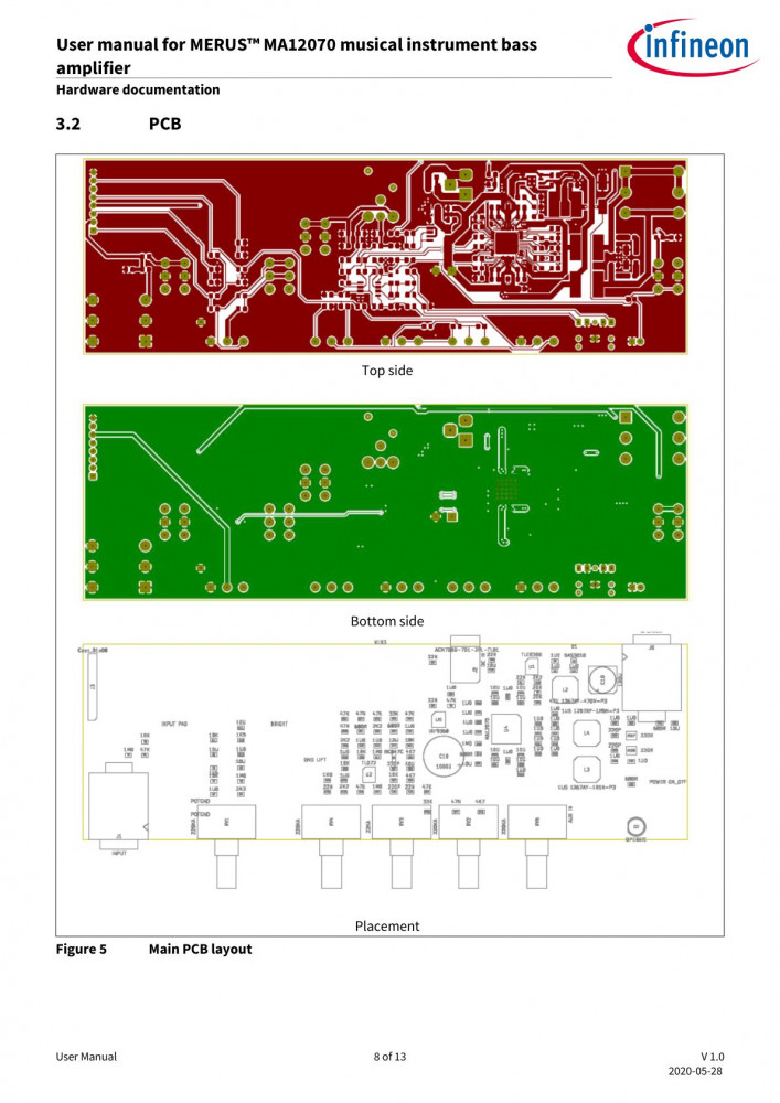 MA12070 amplifier manual page 8