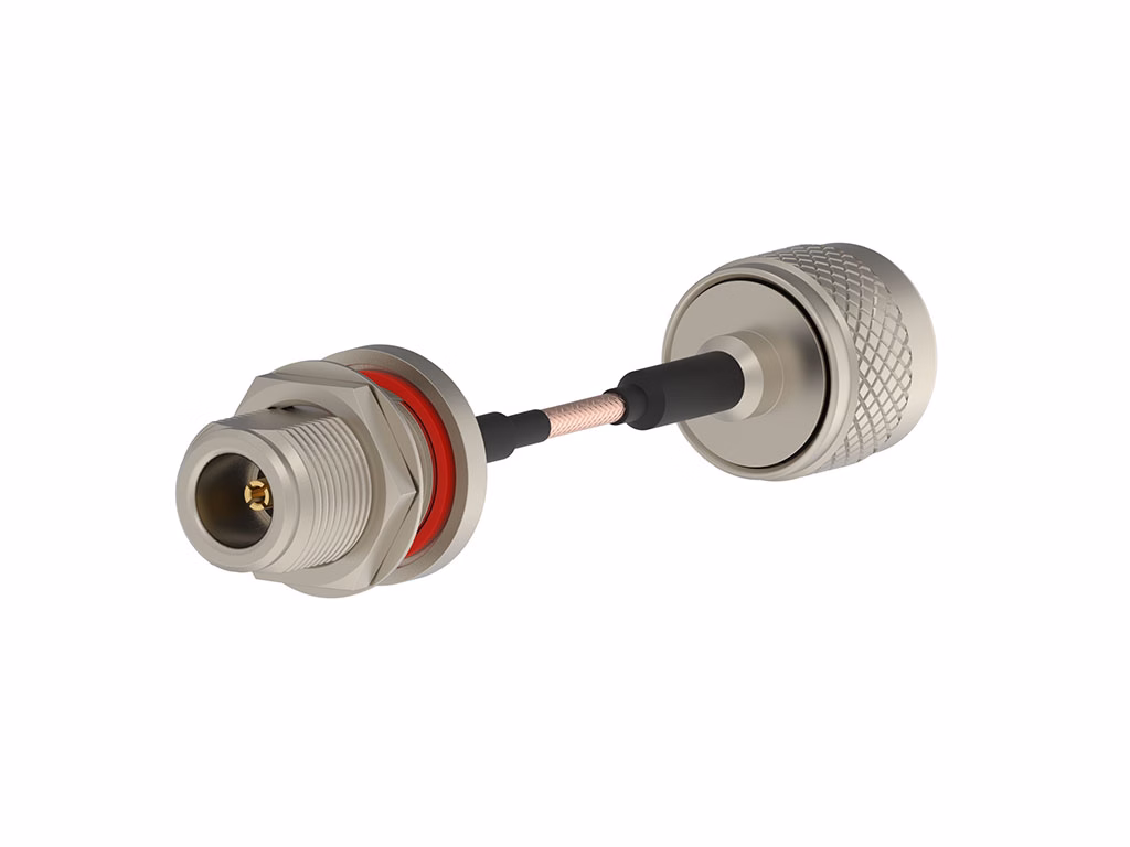 BNC Straight Jack to MCX Right-Angle Plug on RG-179 Cable, 275.80mm Length, 50 Ohms