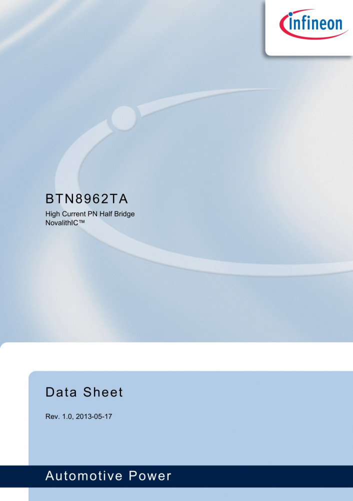 BTN8962TA datasheet page 1