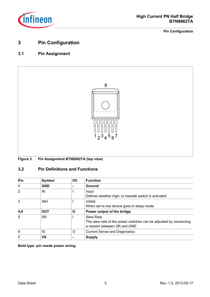 BTN8962TA datasheet page 5