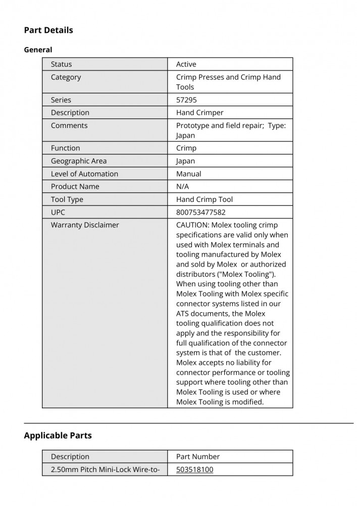 572955000 tooling document preview, page 2