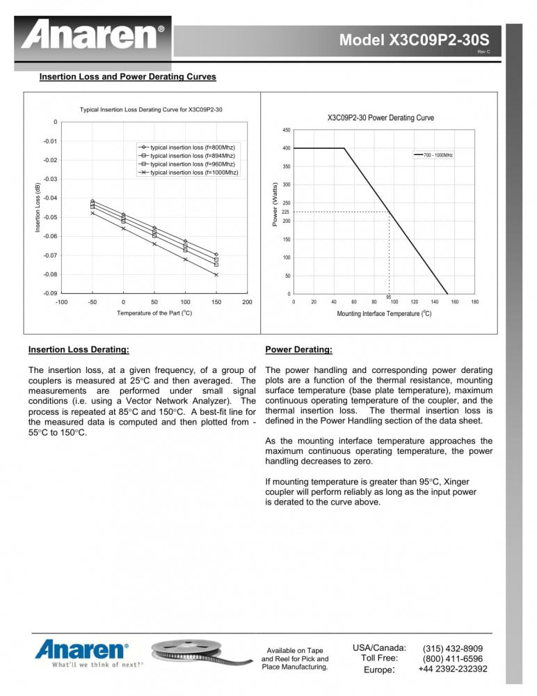 X3C09P2-30S datasheet page 3