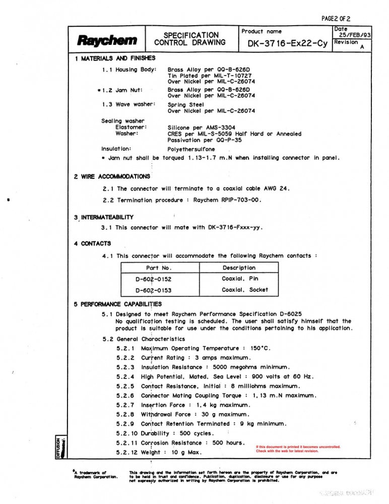 DK-3716-E222-CP technical drawing page 2