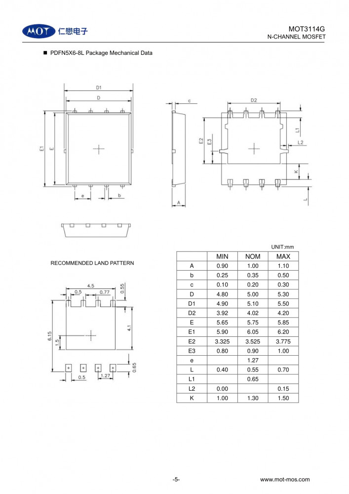 MOT3114G datasheet page 5