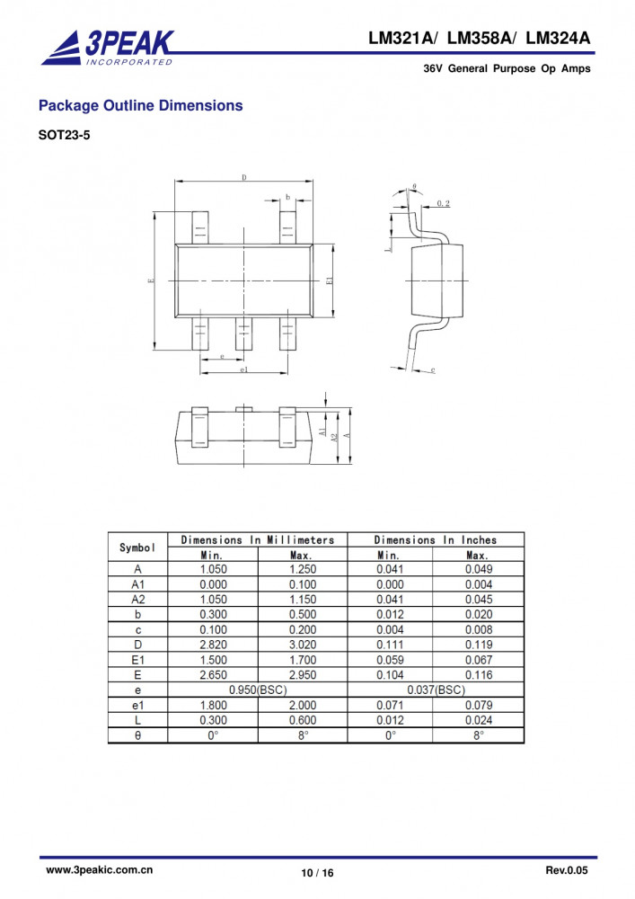 LM321A-TR datasheet page 10