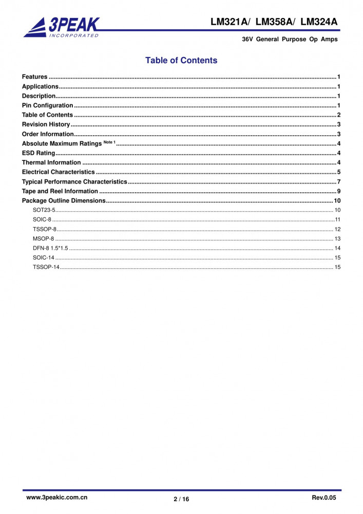 LM321A-TR datasheet page 2