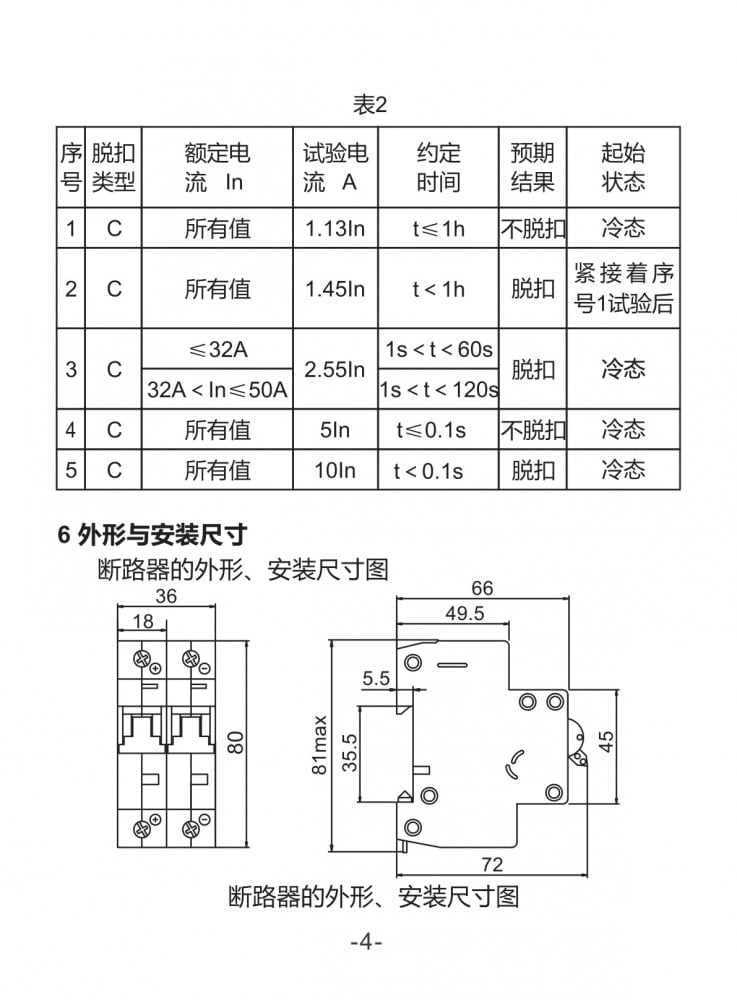 RDX6-63DC instruction manual page 5