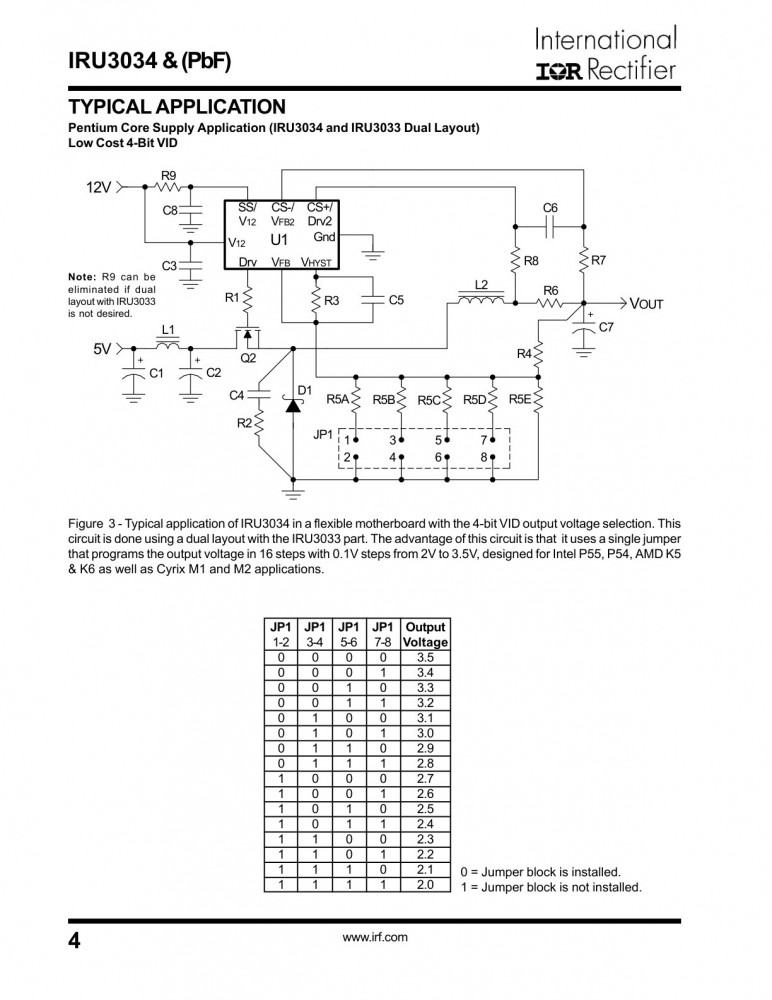 IRU3034CS datasheet page 4