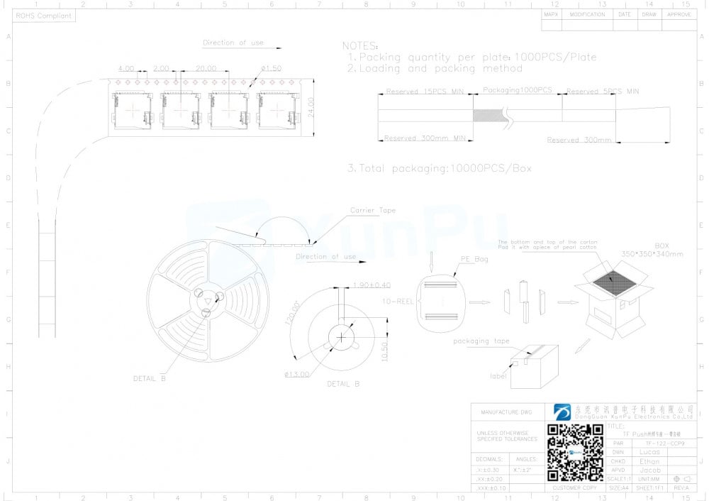 TF-122-CCP9 technical drawing page 2