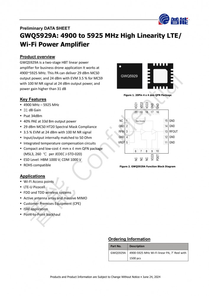 GWQ5929A datasheet page